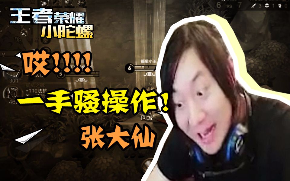 【王者荣耀张大仙】大仙教你如何玩骚操作?