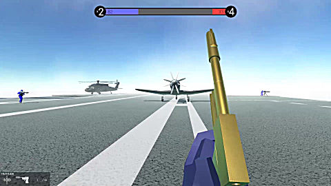 战地模拟器:从天而降,拿上一把大威力机枪突袭敌人