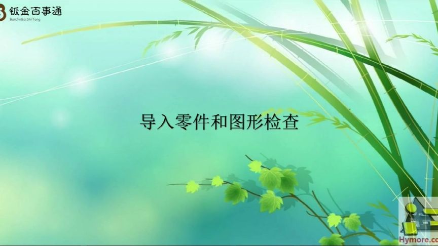 专题:数控转塔冲床CNCKAD编程实例4——导入零件和图形检查