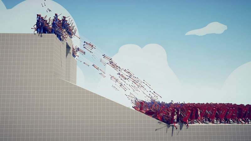 全面战争模拟器:古罗马军队冲击防线!