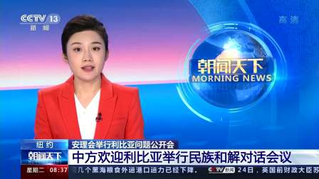 安理会举行利比亚问题公开会:中方欢迎利比亚举行民族和解对话会议