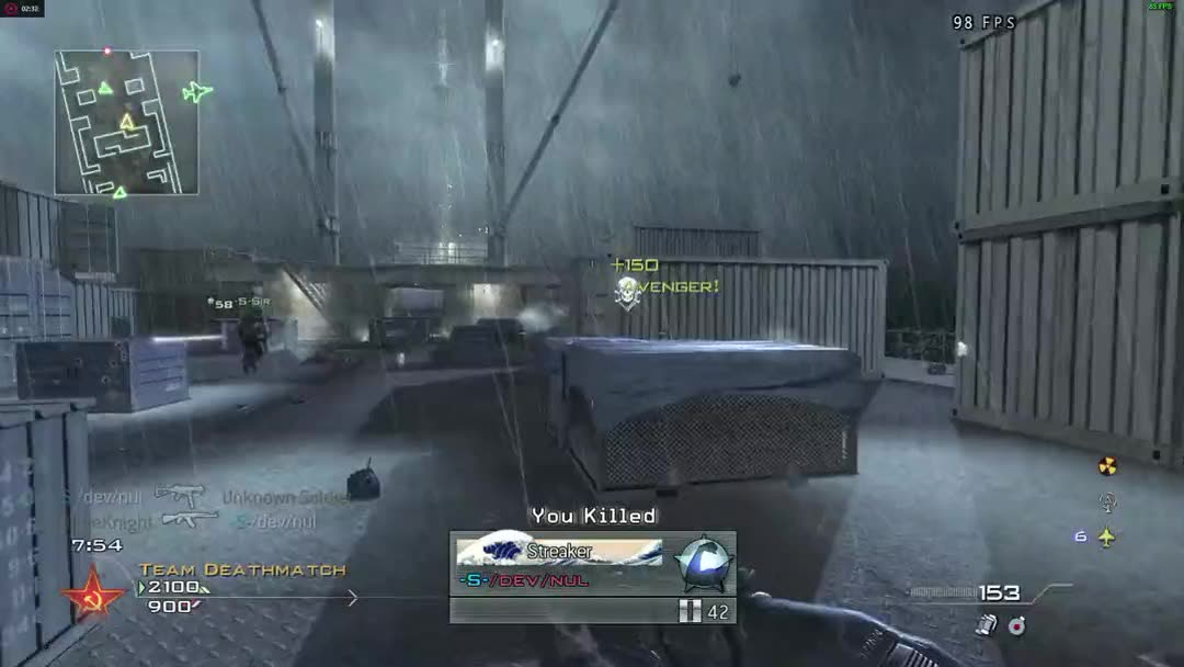 iw4x盗版使命召唤6多人联机 COD4移植地图 雷雨货轮 核弹MOAB