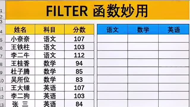 #海豚知道 Filter函数妙用