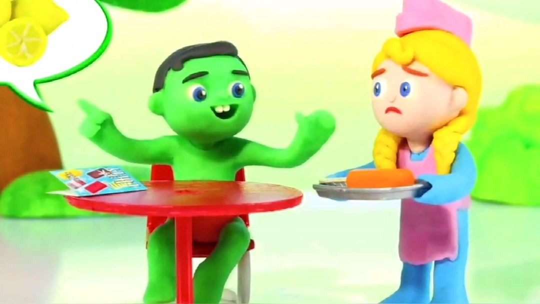 艾莎公主和孩子们!艾莎开始表演自己的魔法啦《儿童动画》