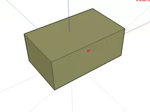 SketchUp视频教程 2-2-2量角器辅助线