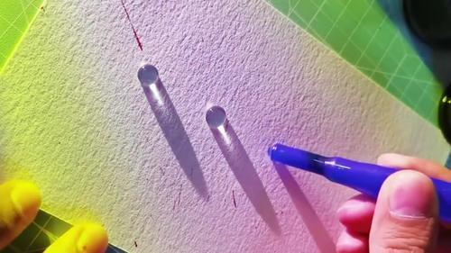 创意水珠画