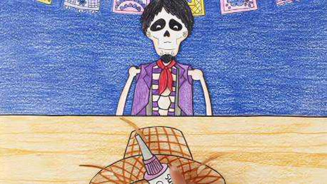 我可爱女孩绘画动漫