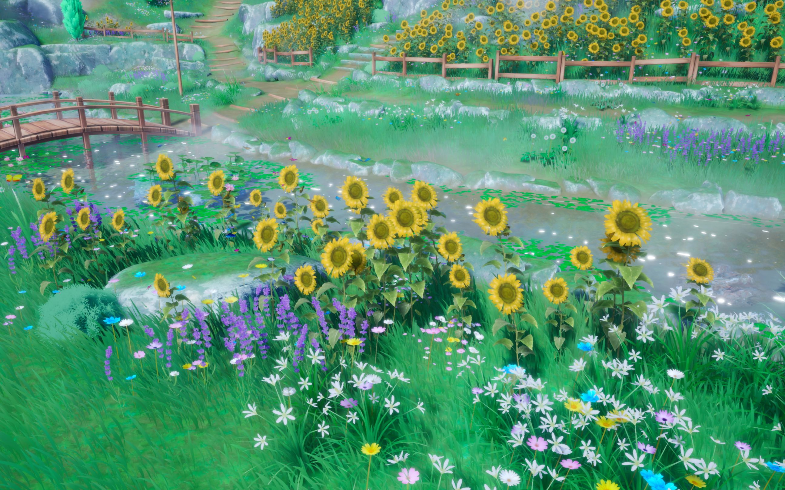 【UE4】风力与交互