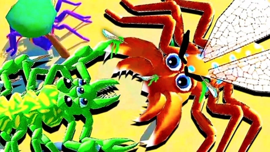 小熙解说:進化模擬器些食肉鉅蟲怎麼長齣瞭翅膀,還發射毒针