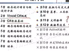 Windows程序设计(C#) 视频教程 上海交通大学_标清