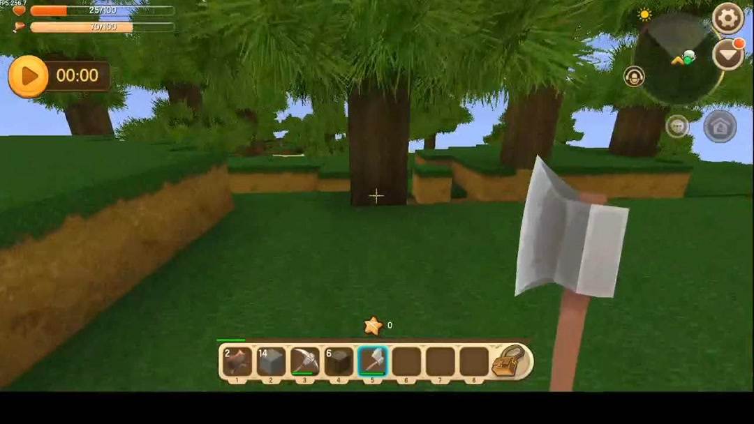 沙盒游戏:时空错乱我的世界和迷你世界连到一起,最后靠核弹获胜