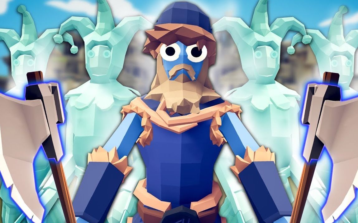 全面战争模拟器47:电脑毁灭者冰霜巨斧哥出场 一个能打10000个 ...