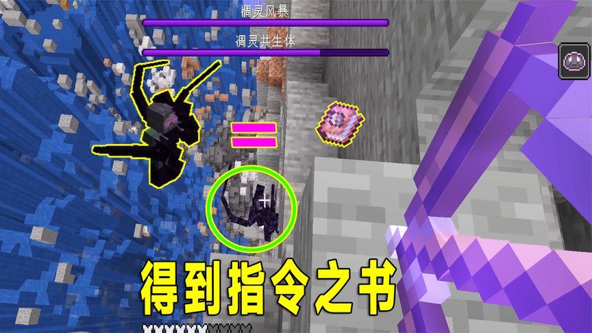 我的世界联机20:首战告捷,拿下凋零共生体得到指令之书