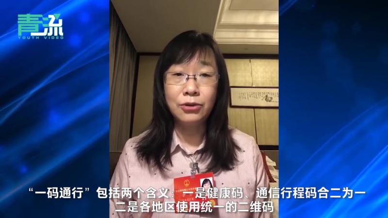 【全国人大代表伊彤:建议国家级健康码平台实现“一码通行”】2022...