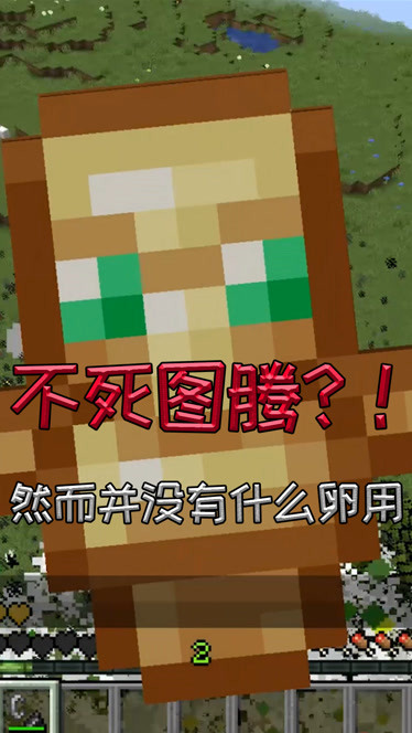 我的世界:不死图腾?该狗带还是会狗带!