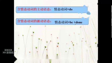 九年级 含有情态动词的被动语态