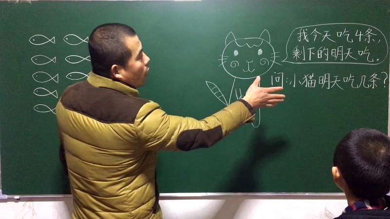 一年级上册数学期末复习第十课:常考简单的看图写算式
