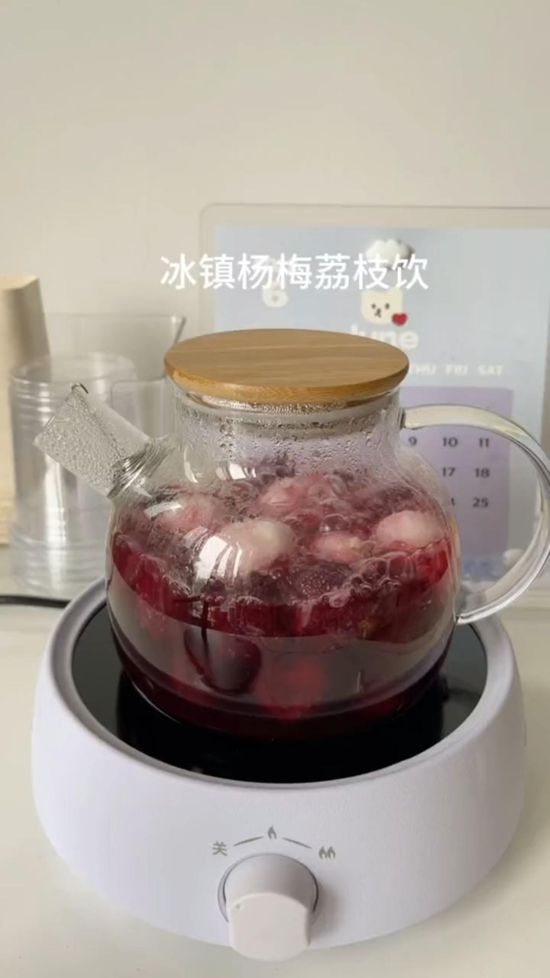 夏天别老喝碳酸饮料了,来煮杨梅荔枝喝吧