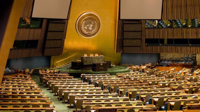 联大会议上,又多一个盟友,121个国家赞成仅有2国反对