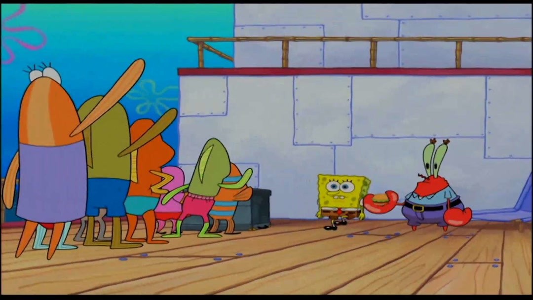 海绵宝宝之香味扑鼻的汉堡包