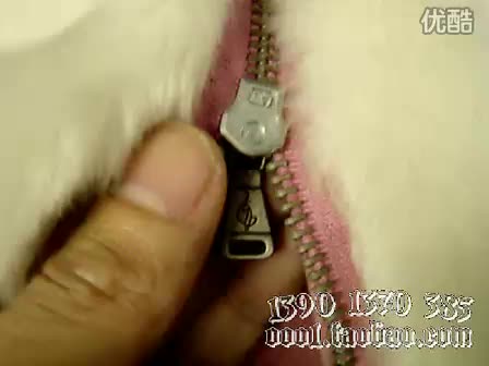吐血赔甩11 Babyphat 粉色磨毛猪皮 皮毛一体皮衣 n-2b大帽 S号