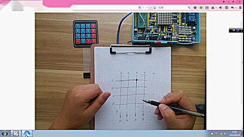 德飞莱arduino教学视频第13集 矩阵键盘
