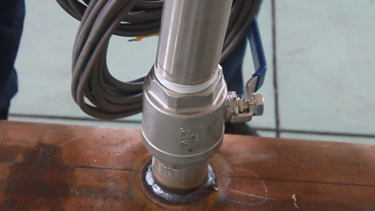 插入式电磁流量计安装步骤-10-安装插入式电磁《青天仪表》