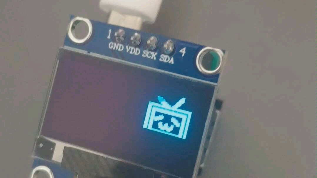 [Mpy]倒也不是不能动(8266-01+oled+micropython 简易小电视