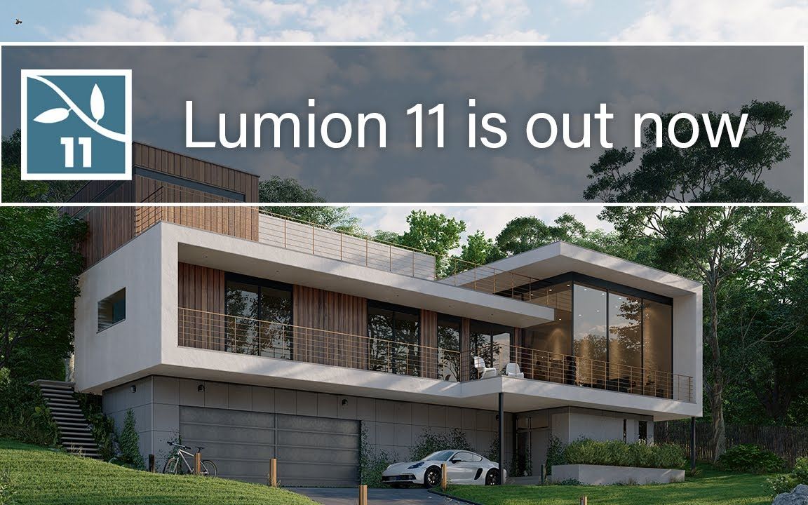 Lumion 11上线啦!一起来感受建筑渲染的新时代!