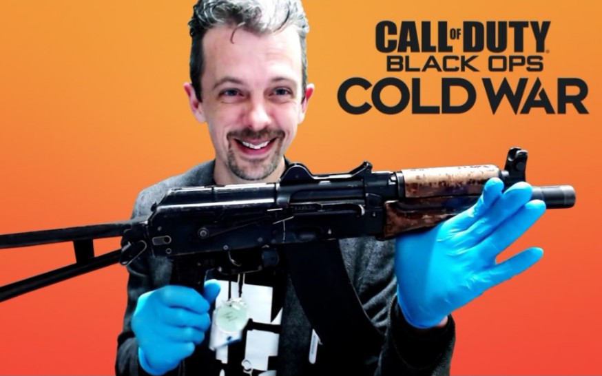 【生肉/转载】GAMESPOT《使命召唤17:冷战》中的枪械原型