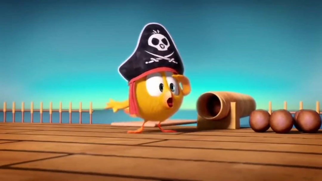 小鸡球球在箱子里各种冒险,调皮可爱,亲子动画