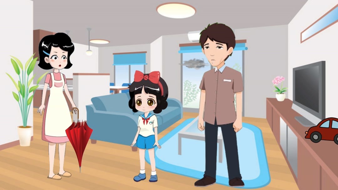 亲子少儿动画:一把被嫌弃的伞