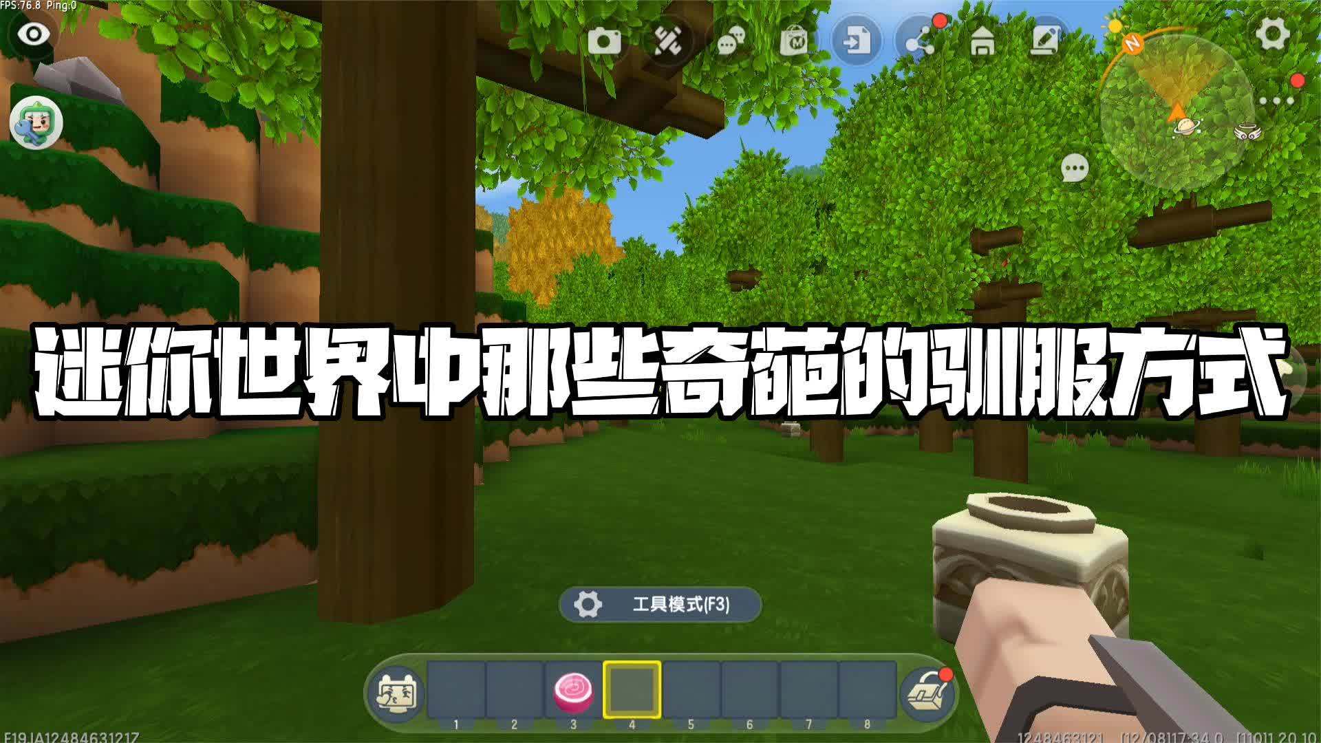 迷你世界:迷你世界中奇葩的驯服方式