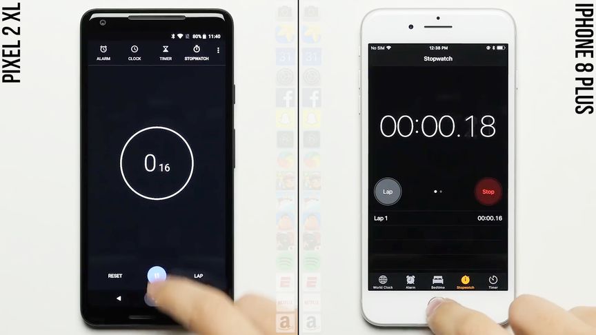 原生Android系统对比ios系统,谁更快?