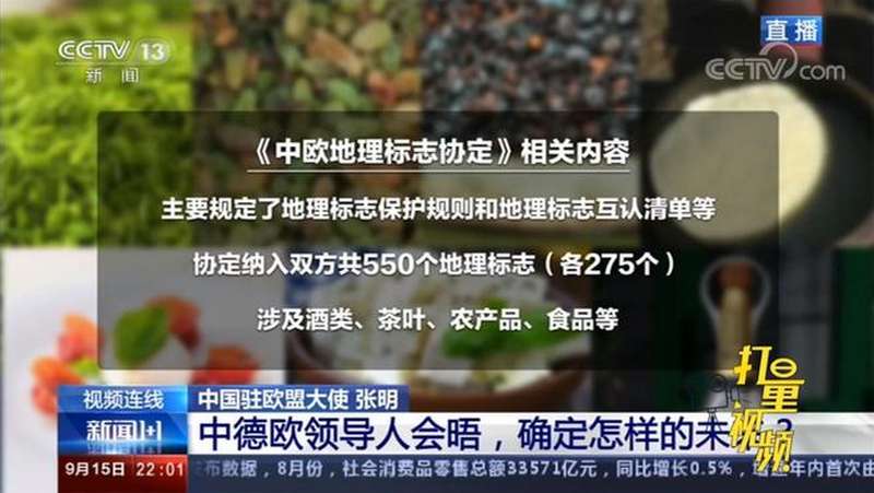 《中欧地理标志协定》的签署为何如此重要,有何亮点?|新闻1+1