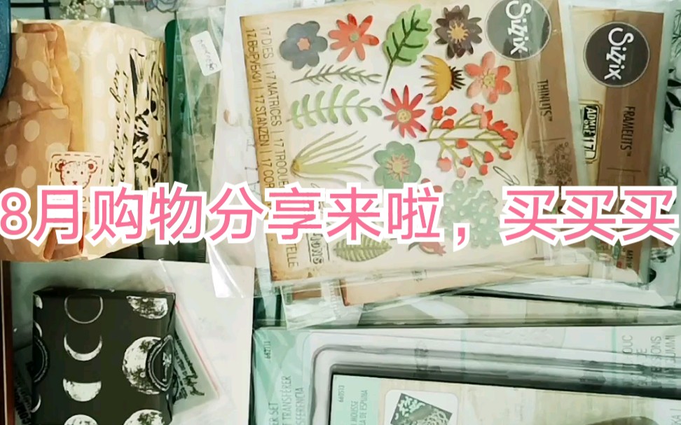 sizzix刀模,压花板,国产刀模,吉家印章和两只浣熊印章