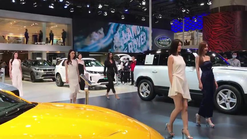 #广州车展2021#车展#车模小姐姐