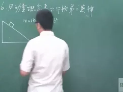 物理高中选修3_5用动量概念表示牛顿第二定律_CE24
