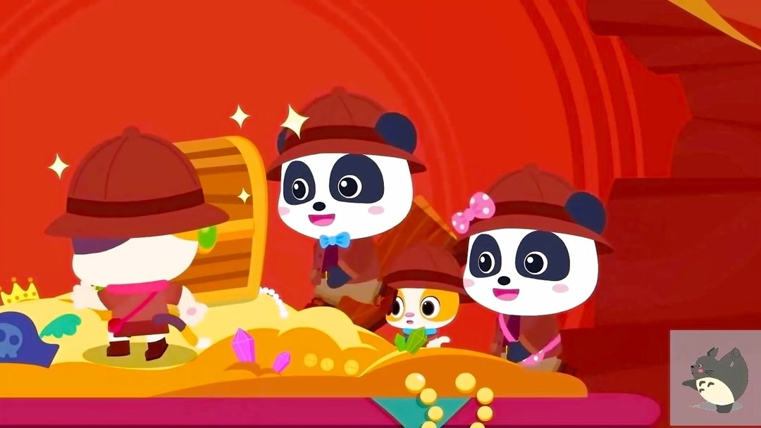 儿童动画:幼儿儿歌,幼儿歌谣,幼儿故事,奇妙的寻宝历险记