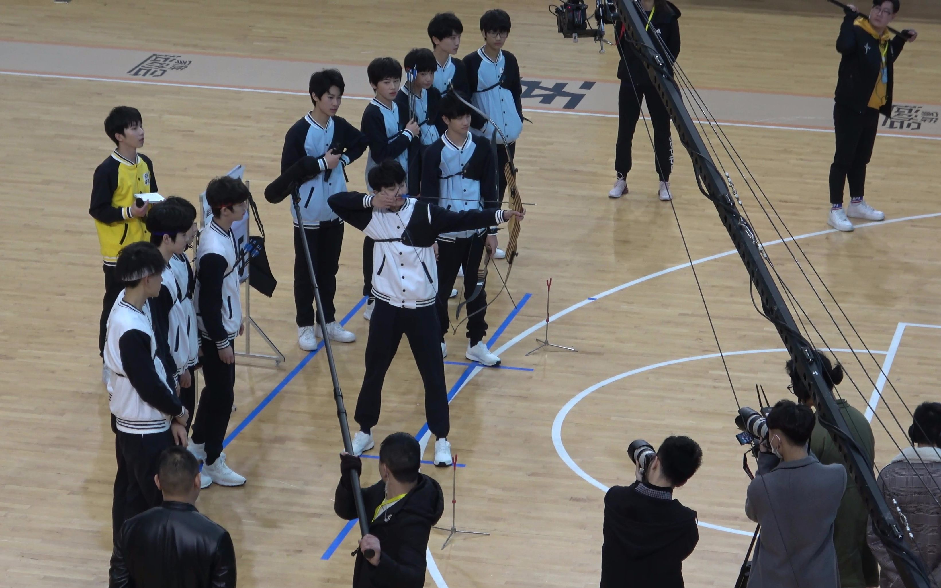 【马嘉祺】TF家族冬季运动会射箭focus