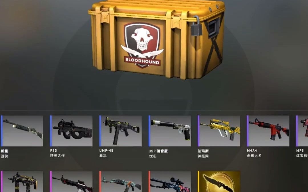 CSGO-这弯刀不好看