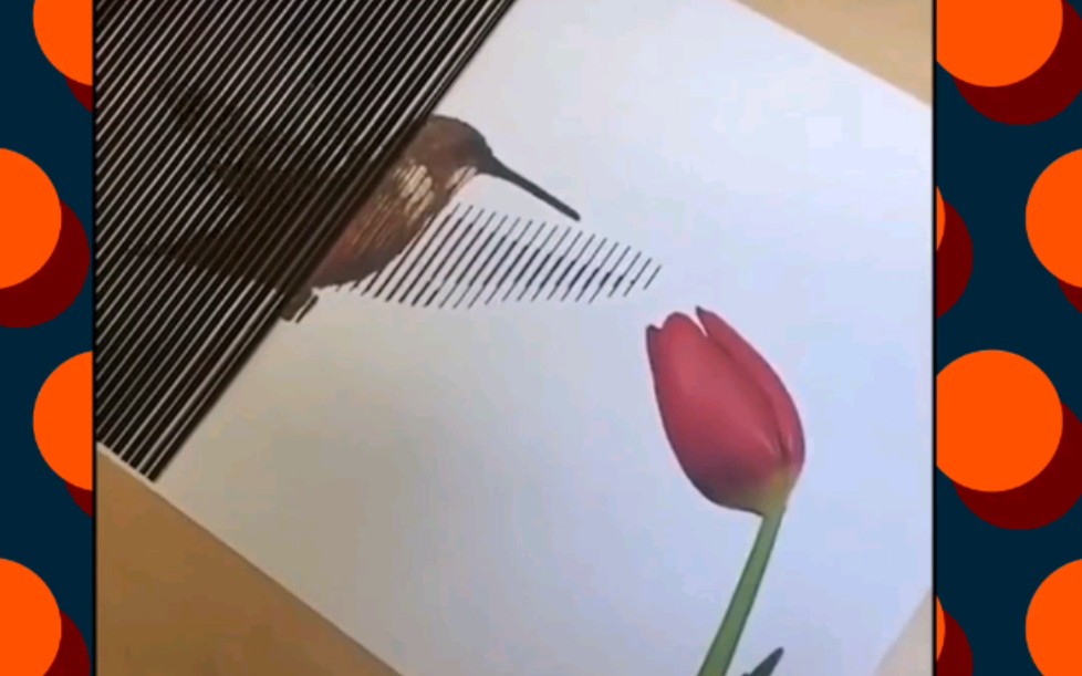 【酷炫绘画视觉效果】绘画小哥coxy的系列视错觉作品!真的太有意思...