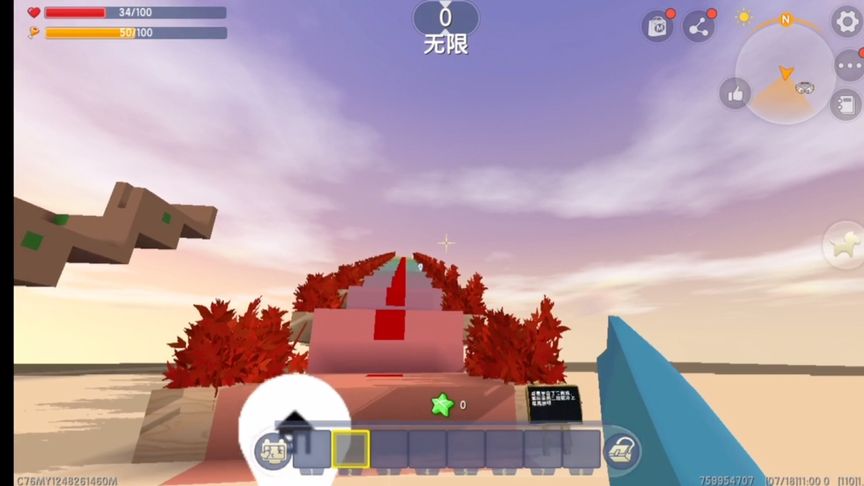 迷你世界:粉丝私信说想看二段跳教程,今天简单出一个教程