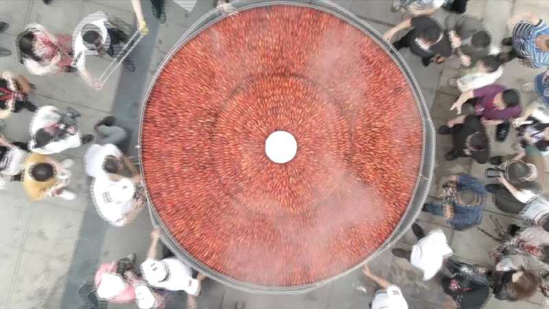 近3000斤小龙虾!一锅端!