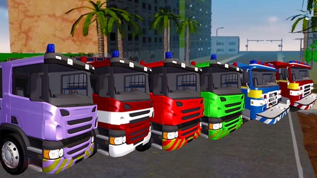 【永哥玩游戏】消防员城市救火模拟器 消防车救援灭火