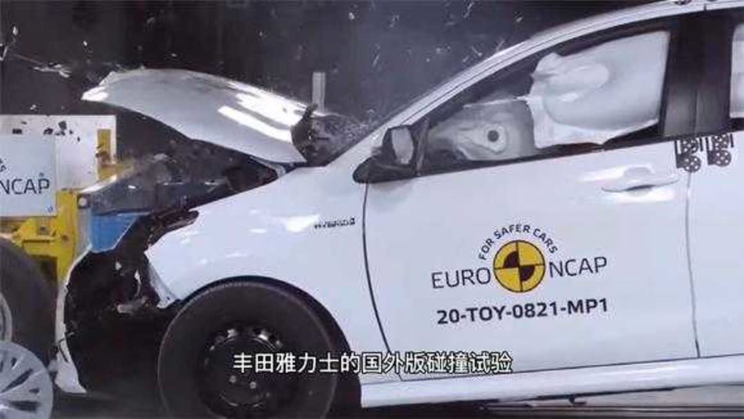 日本车在国外的碰撞测试,网友直呼撞出了“真相”