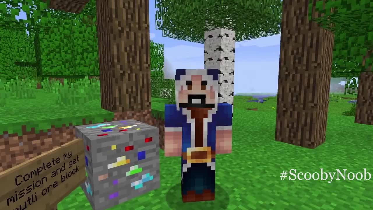 我的世界MC动画-什么秘密物品从这个最稀有的矿石中掉落