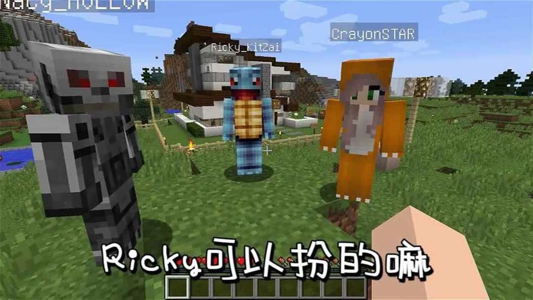 【我的世界】:这个是可以打扮的嘛,打扮起来就不一样