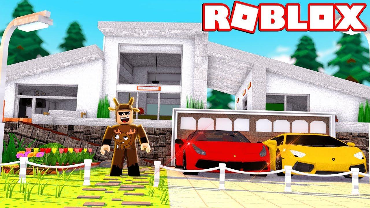 小飞象解说 Roblox土豪模拟器700万买了保时捷跑车! 百万富翁豪宅...