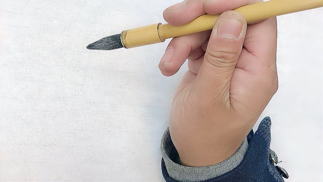 初学毛笔字,握笔是关键,您会握笔吗?